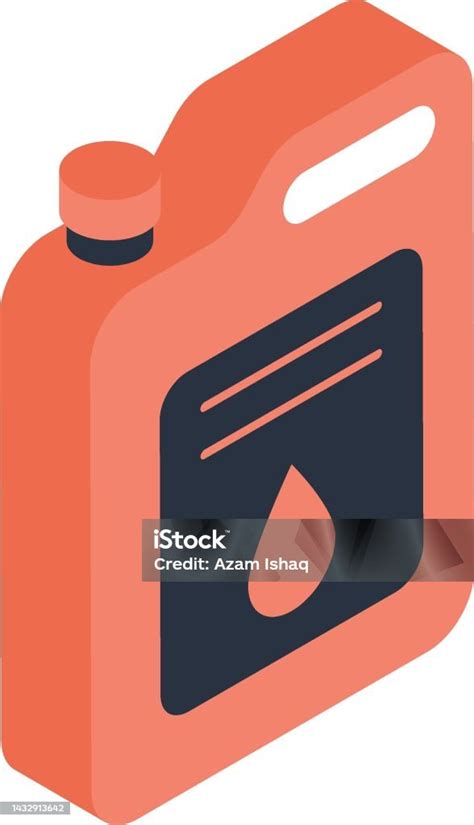 모터 오일 병 벡터 아이콘 아이소메트릭 디자인 자동차 서비스 및 자동차 수리점 기호 트럭 예비 부품 기호 자동차 기술자 장비