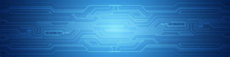 Microchip Technology Background Blue Digital Circuit Board Pattern