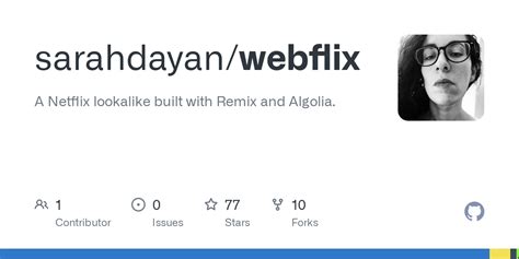 GitHub Sarahdayan Webflix A Netflix Lookalike Built With Remix And
