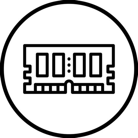 Premium Vector Ram Icon Style
