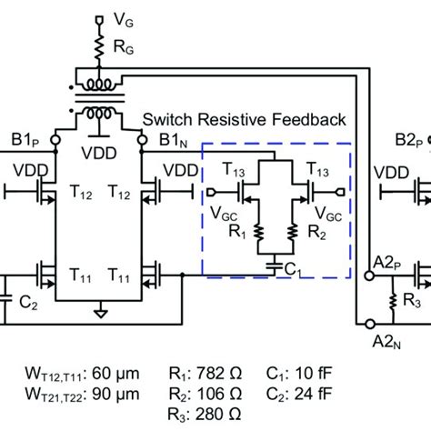 Schematic Of 60 Ghz Lo Buffer Amplifier Download Scientific Diagram