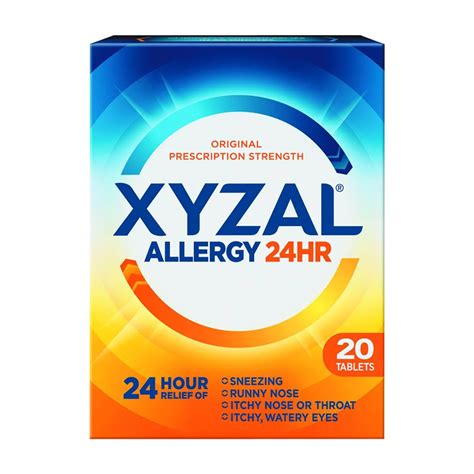 Buy Xyzal Allergy 24hr Allergy Relief Tablets 20 Ct From Dollar