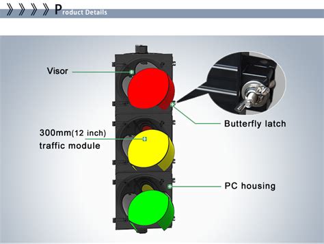 Ite 300mm I Flux Led Traffic Signal Head