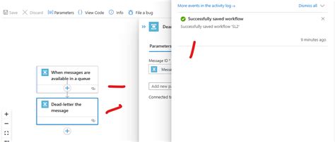 Replication Tasks And Peeklock Unable To See Validation Error · Issue 2599 · Azure