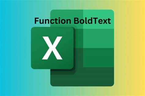 How To Add Excel Bold Text In Formulas 2 Simple Ways