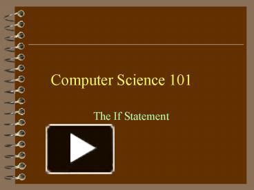 PPT Computer Science 101 PowerPoint Presentation Free To View Id 14f656 OTU2M