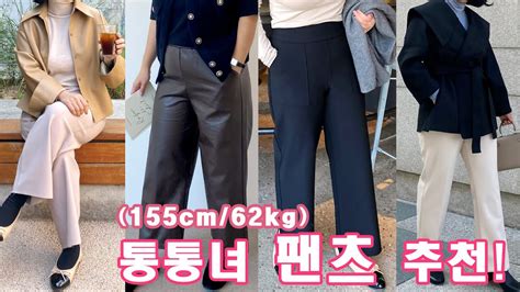 통통녀 추천 팬츠 ️하비체형 강력추천 ️데일리 팬츠💜 Youtube