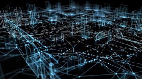 3d 렌더링에서 추상 컴퓨터 네트워킹 시각화 네트워크 서버 주최자 섬기는 사람 배경 일러스트 및 사진 무료 다운로드 Pngtree