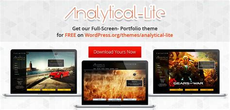 Analytical Full Width Responsive Wordpress Theme Wordpress Theme