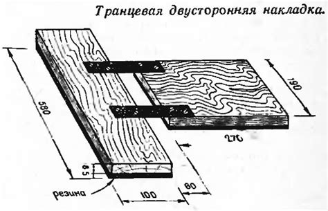 Транцевая двусторонняя накладка - картинка из статьи «Секционная лодка ...