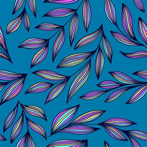 Premium Vector Pattern With Branches