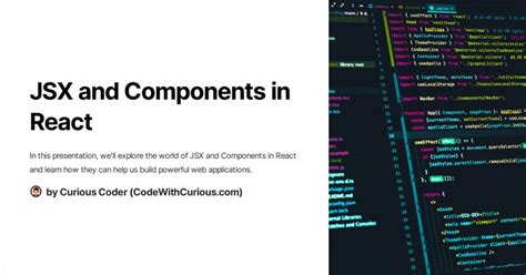 B Revanth On Linkedin React Jsx Components