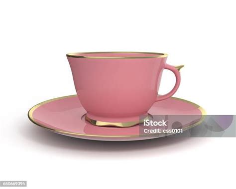 흰색 바탕에 골드와 격리 된 골동품 도자기 컵 3d 그림입니다 0명에 대한 스톡 사진 및 기타 이미지 0명 고풍스런 더미 Istock