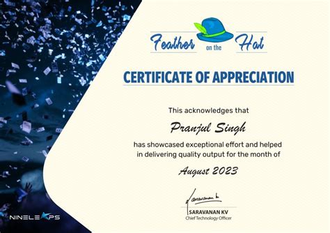 Pranjul Singh On Linkedin Nineleaps Appreciation