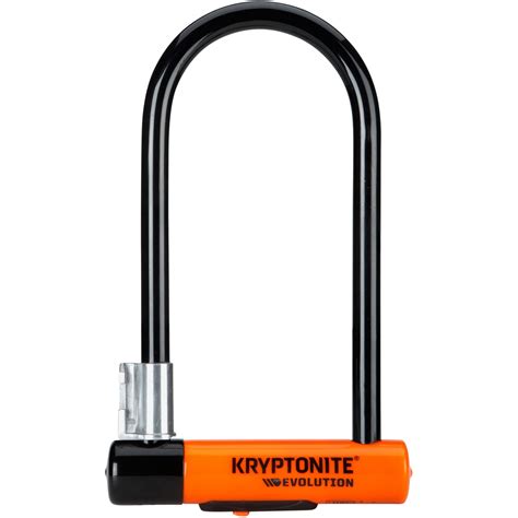 Kryptonite Evolution Standard U Lock With Flexframe Bracket Sold Secure