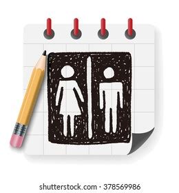 Man Woman Doodle Stock Vector Royalty Free 378569986 Shutterstock