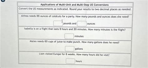 Solved Applications Of Multi Unit And Multi Step US Chegg Com