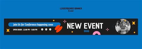 Diseño De Plantillas De Eventos Archivo Psd Gratis