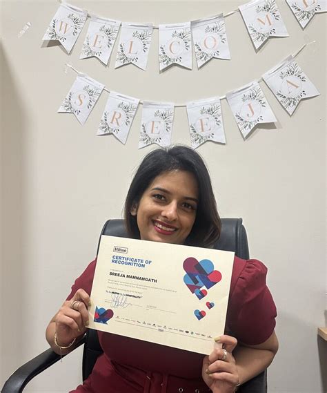 sreeja mannangath on linkedin commercial appreciation ♥️