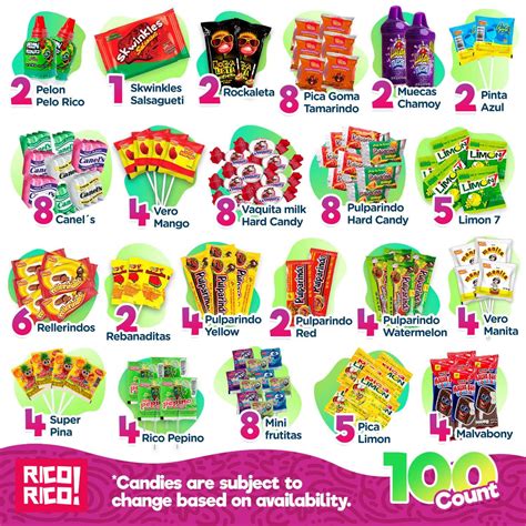 OlÉ Rico Caramelo Mexicano 100 Piezas Dulces Mexicanos Surtidos
