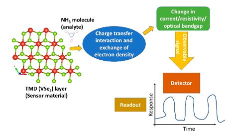 Schematic Flow Diagram Of Gas Sensing Mechanism Involving Charge Download Scientific Diagram