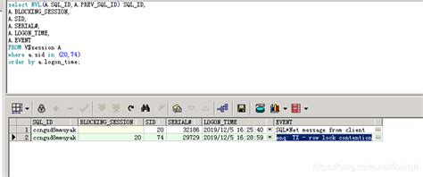 Oracle锁问题模拟实验oracle模拟read阻塞 Csdn博客