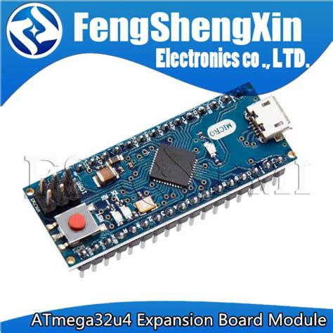 Micro Atmega32u4 5v 16mhz Microcontroller Expansion Board Module