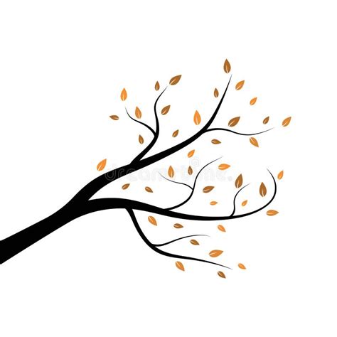 Tree Branch Logo Vector Stock Illustration Illustration Of Nature