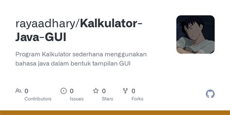 Github Rayaadhary Kalkulator Java Gui Program Kalkulator Sederhana