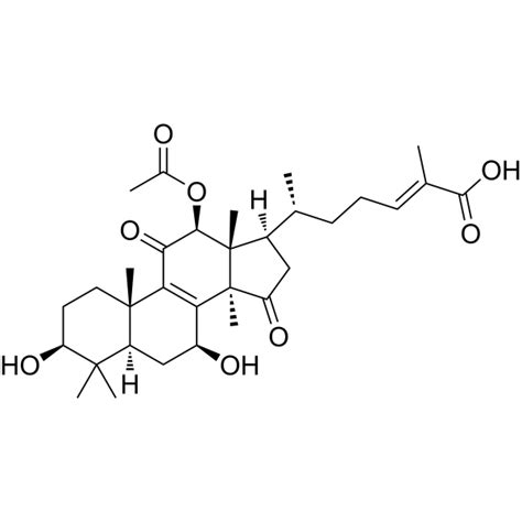 Ganoderic Acid Gs 3 Lanostane Type Triterpenoid Compound Medchemexpress