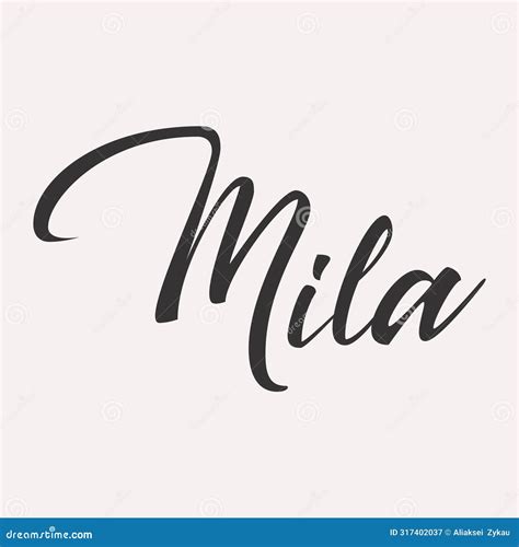 Max English Name Greeting Lettering Card Vector Illustration