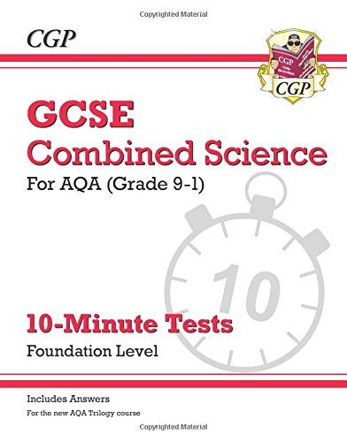 Buy Grade 9 1 Gcse Combined Science Aqa 10 Minute Tests With Answers