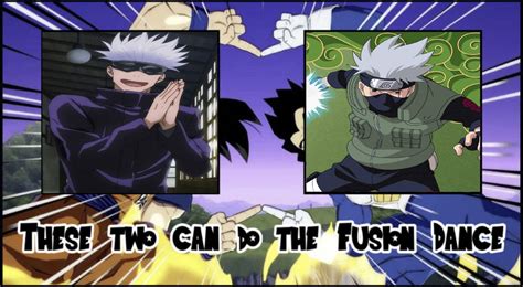 What If Kakashi And Gojo Did Fusion Dance By Magicalkeypizzadan On Deviantart