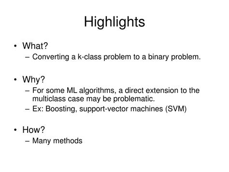 Ppt Reducing Multiclass To Binary Powerpoint Presentation Free Download Id1130811