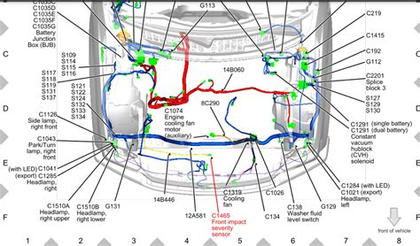 B1413 93 8b Front Driver Crash Sensor Ford Truck Enthusiasts Forums