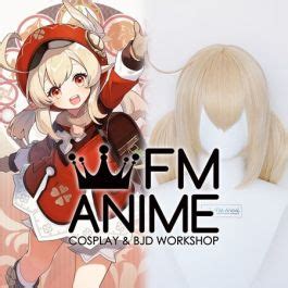 Genshin Impact Klee Cosplay Wig Fm Anime