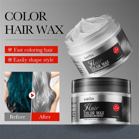 Fiudx Cera Para Cabello En Color Arcilla Moldeadora En Volumen Natural