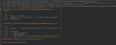 attributeerror module trlx has no attribute train · issue 440