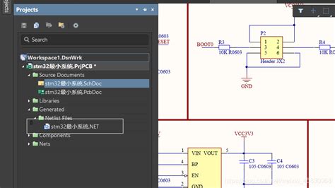 stm32的最小系统pcb板绘制 stm32f103zet6如何画pcb布板 csdn博客