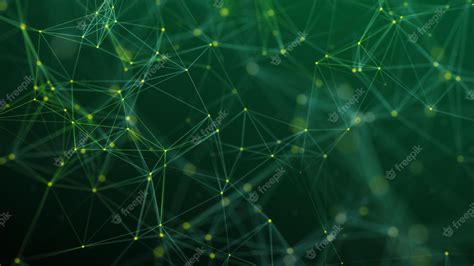 Premium Photo Visualization Of Big Data The Concept Of Network