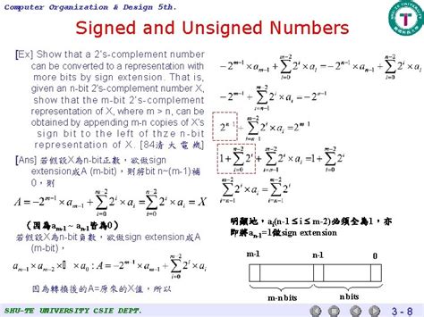 Computer Organization Design 5 Th Chapter 3 Arithmetic
