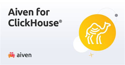 Managed Clickhouse Database As A Service Aiven