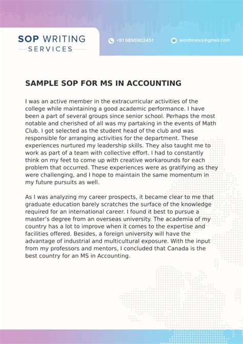 Sample Sop For Accounting2