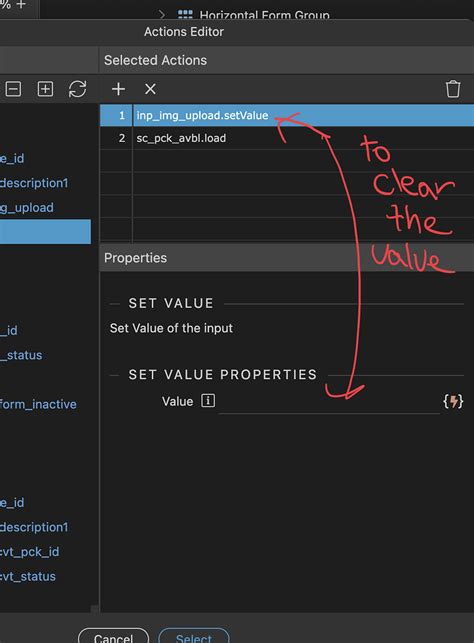 reset clearing the image upload field after submitting form need help