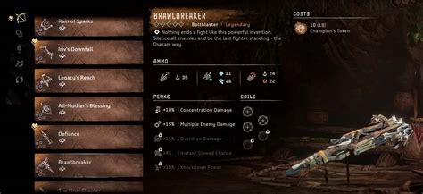Horizon Forbidden West Best Legendary Weapons Ranked 2024 Gamesbustop