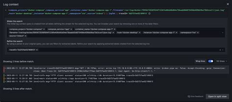 New In Grafana 10 Better Log Context For Better Log Analysis Grafana