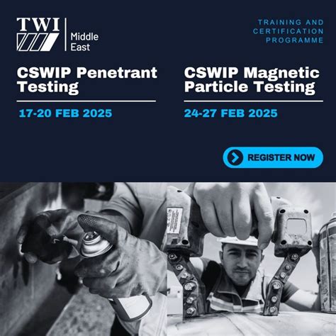 Cswip Ndt Careerdevelopment Training Iso9712 Twi Middle East