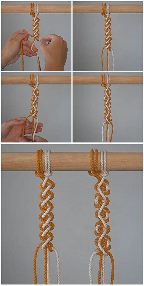 Different Macrame Techniques And Knots Csheb
