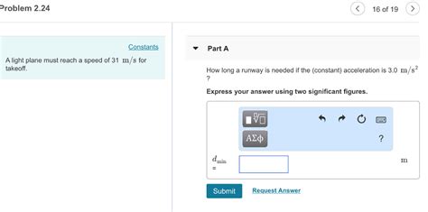 Solved Problem 2 24 〈 16 Of 19 Constants Part A A Light