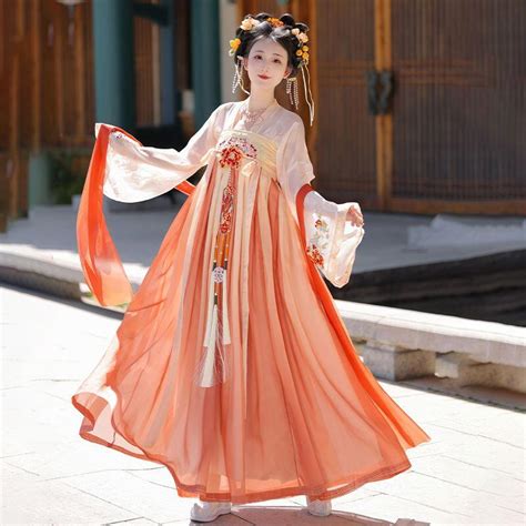 🔥廠家直銷🔥夢回楚漢原創漢服女【花語】唐制齊胸襦裙漢元素飄逸日常春夏秋款 露天市集 全台最大的網路購物市集